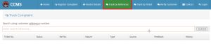 Customer Complaint Management System (CCMS)